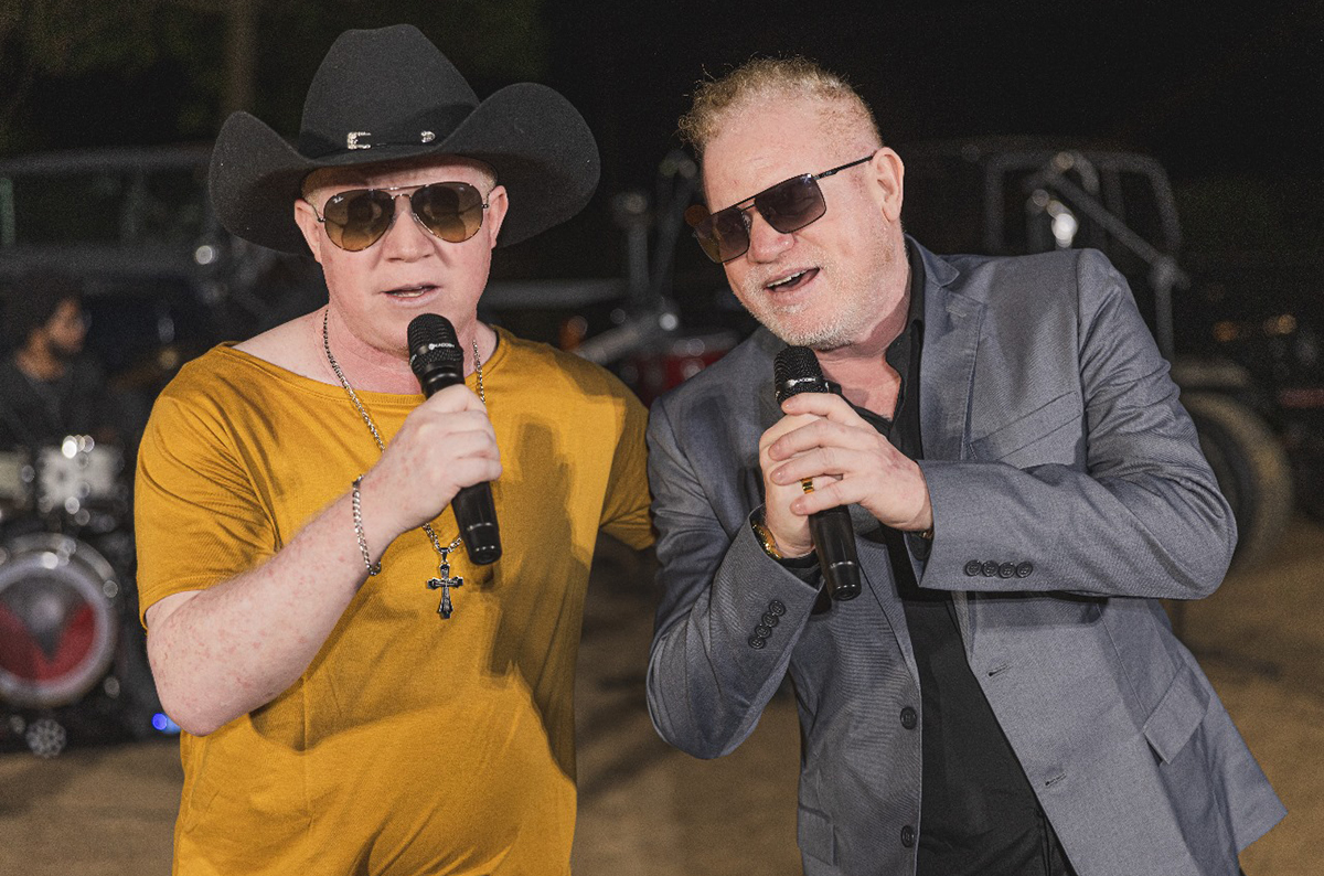 1ª dupla sertaneja albina do Brasil é de Tatuí - O Progresso de Tatuí