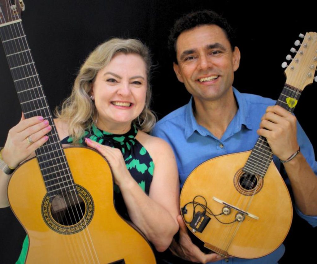 Duo Retratos faz show de música popular no CEU das Artes de Tatuí neste ...